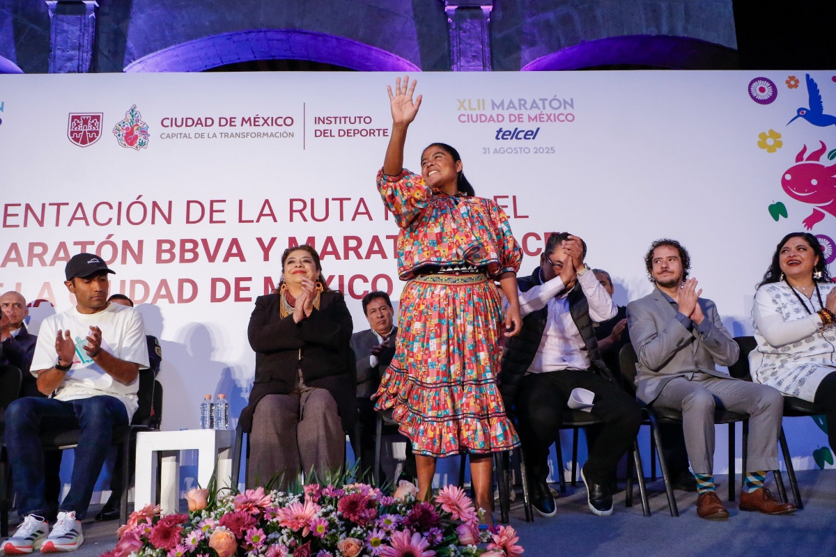 Lorena Ramírez será embajadora de la primera carrera de atleta...